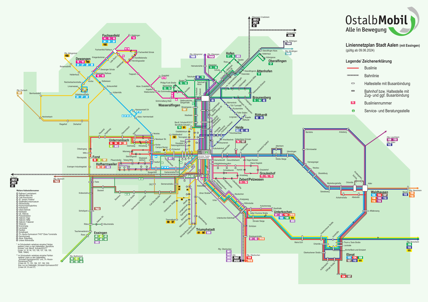 Bus Fahrplan Aalen